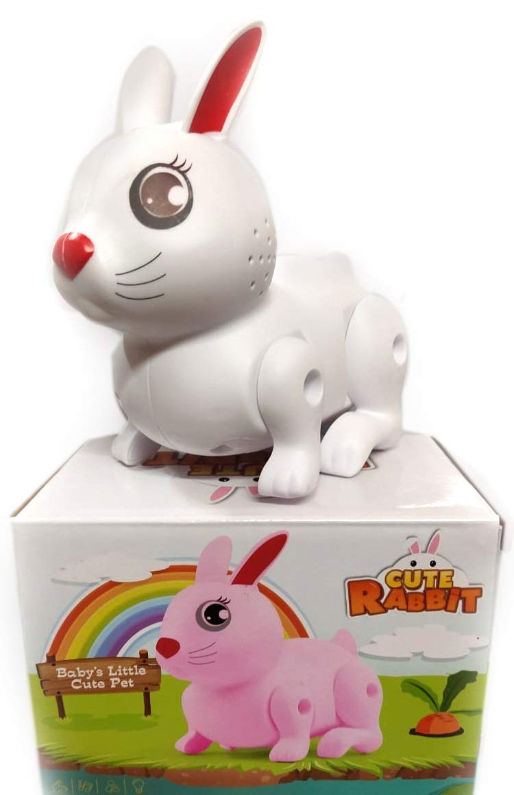 Buy IndusBay® Battery Operated Light Sound Jumping Hopping Rabbit Toy ...