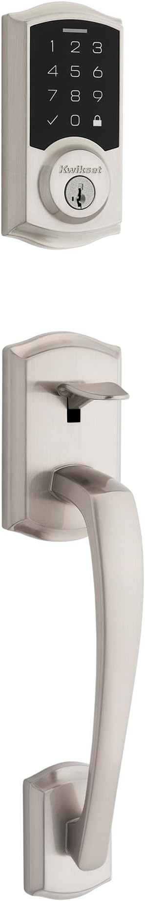 Kwikset SmartCode 270 Keyless Electronic Keypad Deadbolt with Prescott ...