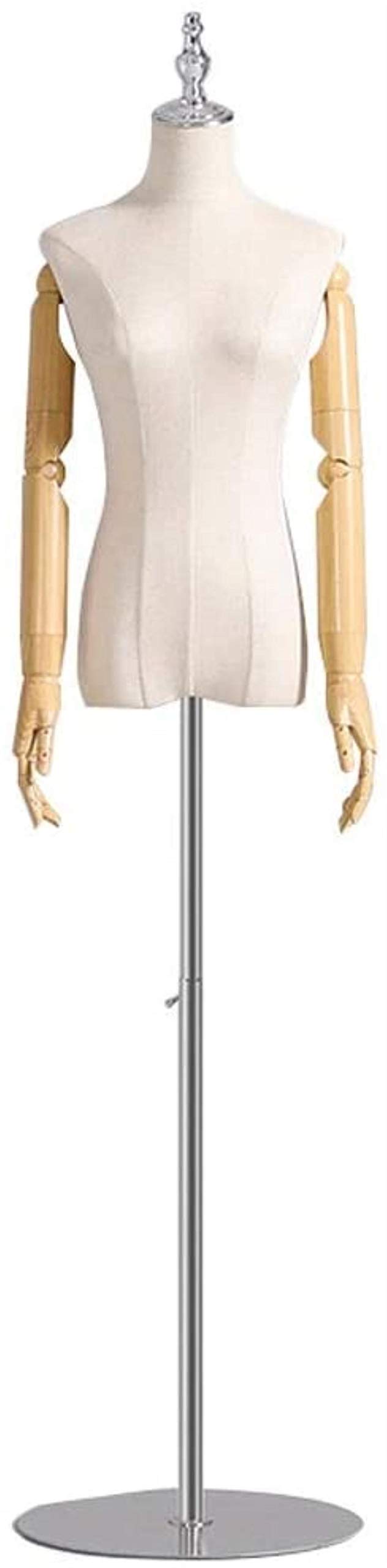 Buy Female Tailors Dummy Sewing Torso Body Busts Female Mannequin With ...