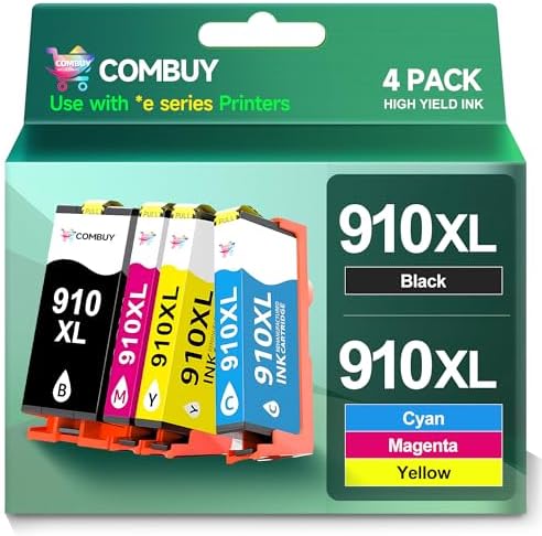 Amazon.com: 910XL High Yield Replacement for HP 910XL Ink Cartridges ...
