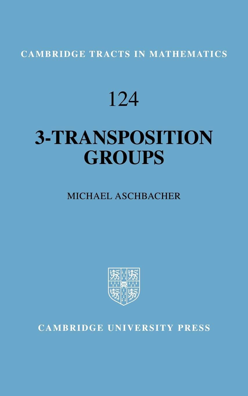 Amazon | 3-Transposition Groups (Cambridge Tracts in Mathematics ...