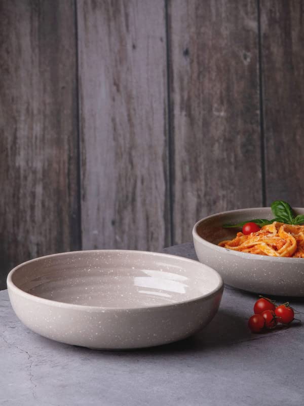 Buy GOOD HOMES WITH WORD YSR Goodhomes Pure Melamine Deep Plate Set of 2-750ml, SW-SWMT-539-GREY ...