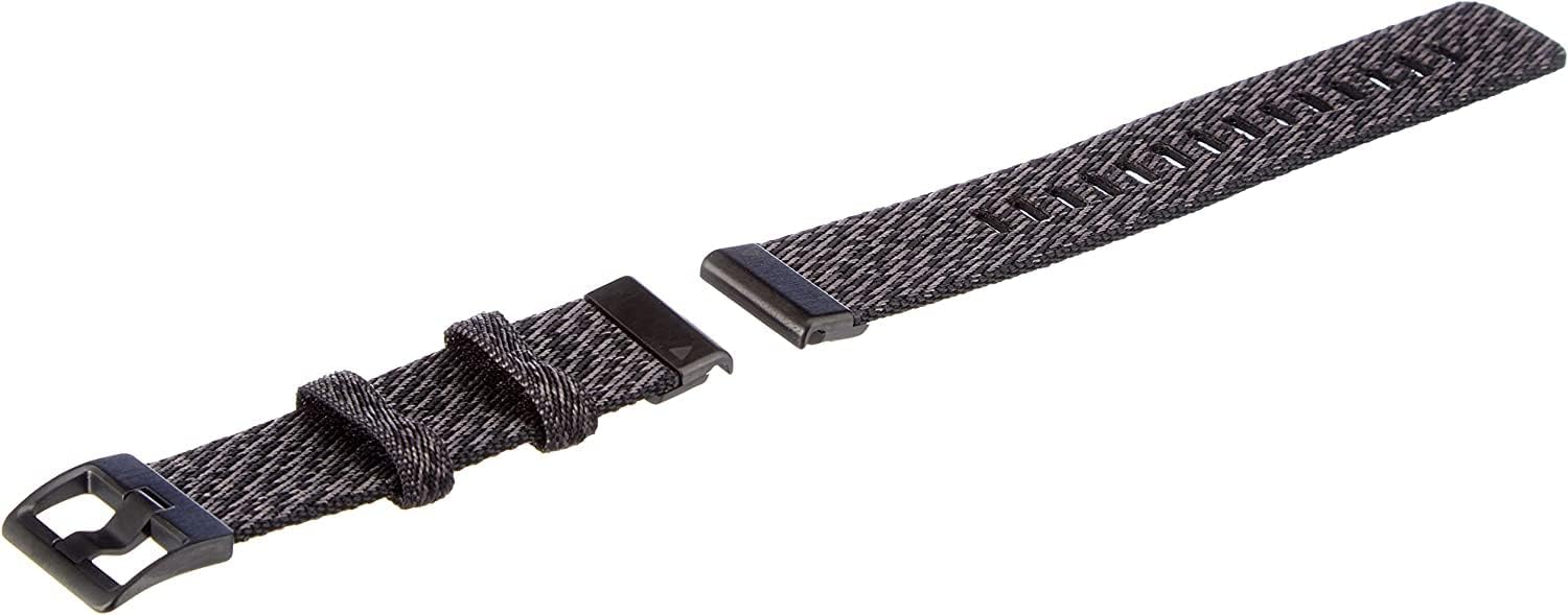 Amazon.com: Garmin QuickFit 22 Watch Band - Heathered Black Nylon ...