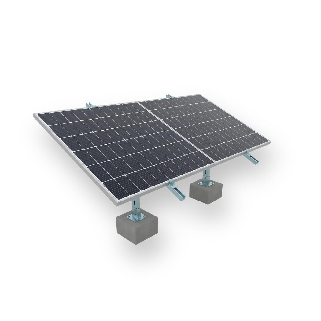 SOLARWARE Solar Panel Stand Mounting Kit for 1 Panel (100W–650W ...