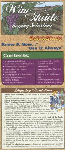 Wine Guide (Quick Study): BarCharts, Inc.: 9781572226760: Amazon.com: Books