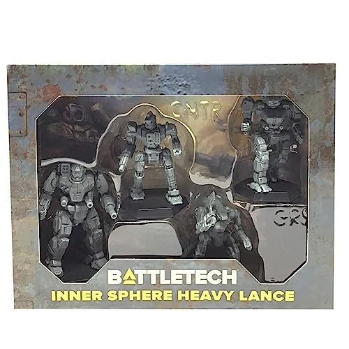 Snapklik.com : BattleTech Mini Force Pack: Inner Sphere Heavy Lance