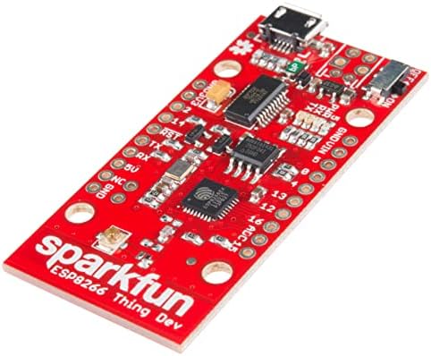 Amazon.com: SparkFun ESP8266 Thing - Placa de desarrollo - Microcontrolador habilitado para WiFi ...