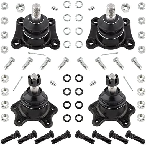 Amazon.com: BOXI (Set of 4) Front Suspension Front Upper and Lower Ball ...