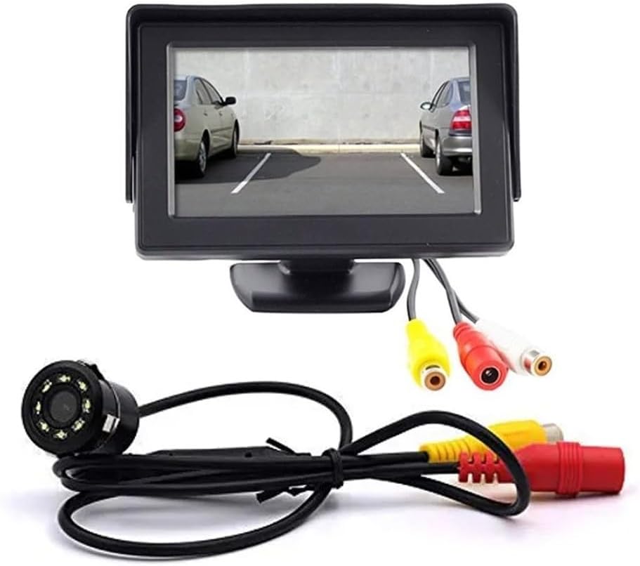 Autotrends Combo of Car Rear View Kit and TFT LCD Monitor with Car ...