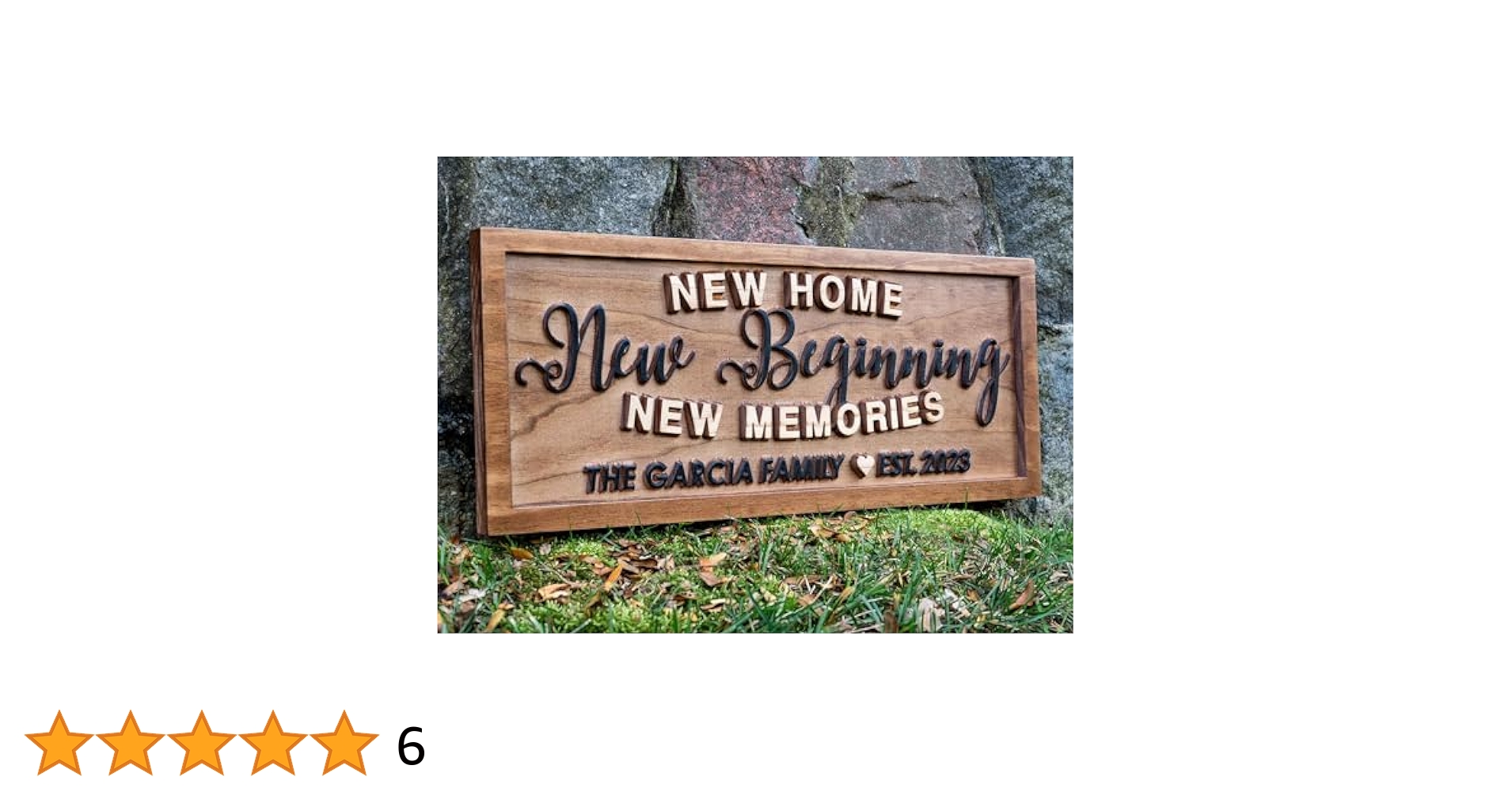Wood Sign 3D New Grandparents Gift, Wood Signs, Established Date
