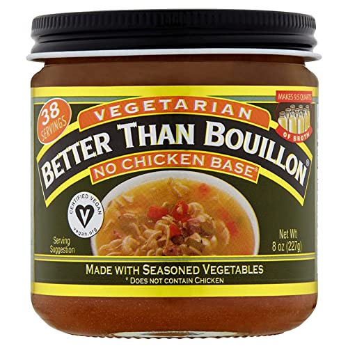 Amazon.com : Better Than Bouillon Vegetarian No Chicken Base, 8 oz ...