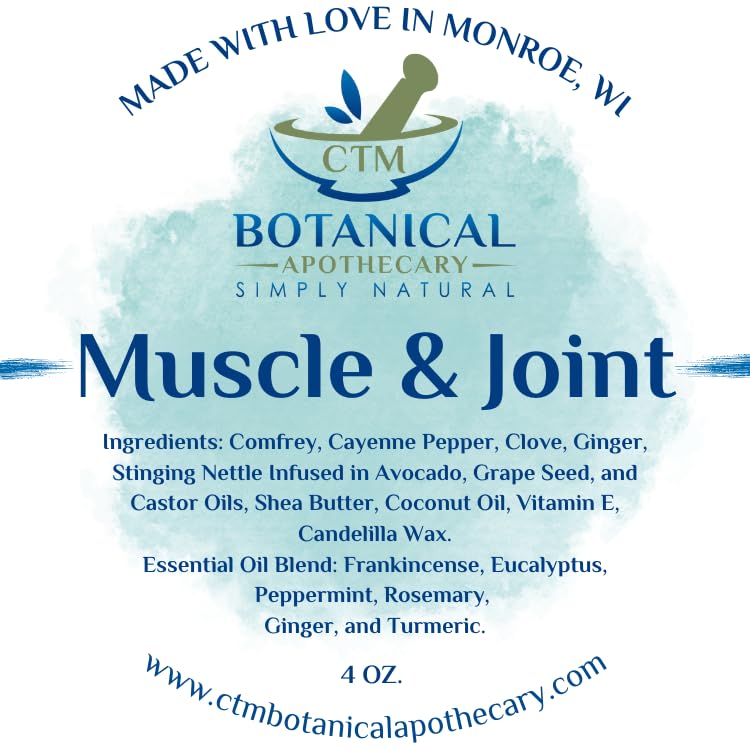 Amazon.com: Muscle and Joint Salve (4 OZ.) : Handmade Products