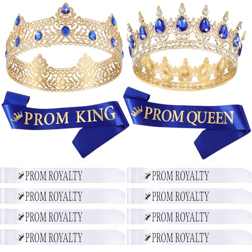 Prom King And Queen Crowns Gold Crown Buy 4 Pcs Prom King And Queen