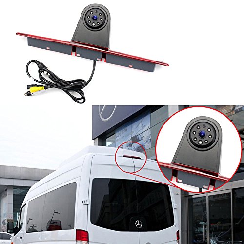 Car Third Roof top mount brake lamp camera Brake Light Rear View Backup ...