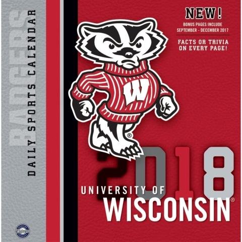 Wisconsin Badgers 2018 Calendar: 9781469349459: Amazon.com: Books