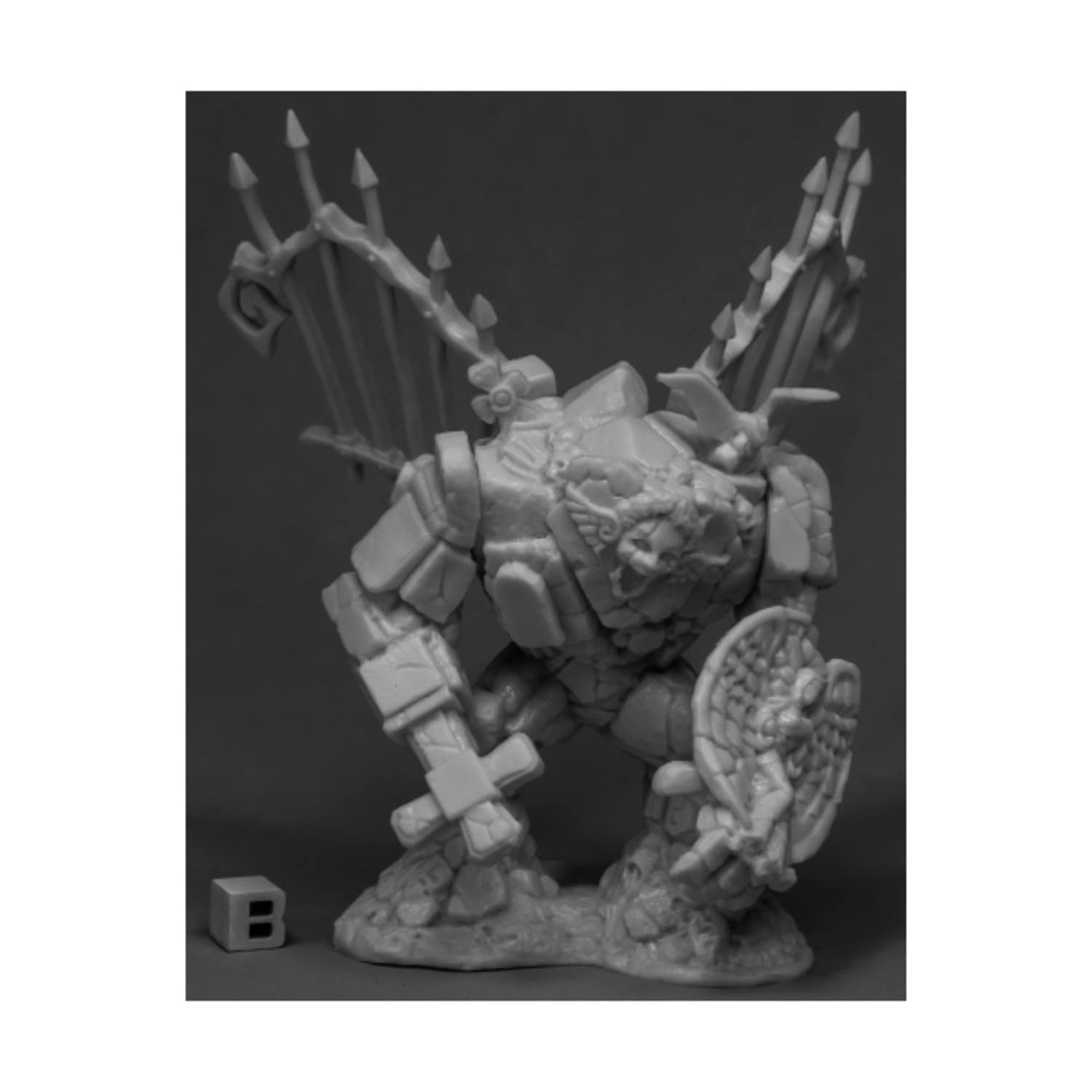 Amazon.com: REAPER Miniatures Graveyard Golem 77526 Bones Unpainted RPG ...