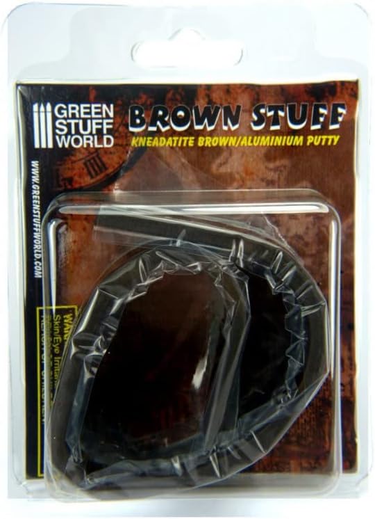 Green Stuff World Brown Stuff (with Gap) Two Part Epoxy Modelling Putty ...