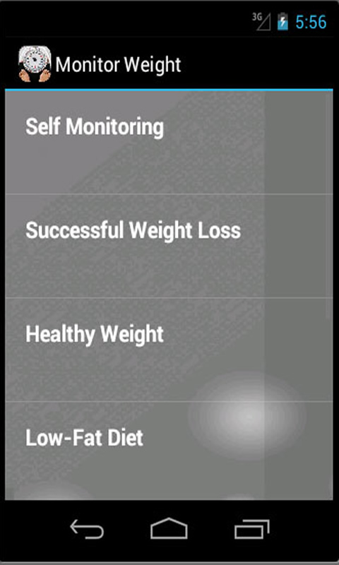Monitor Your Weight - App on Amazon Appstore