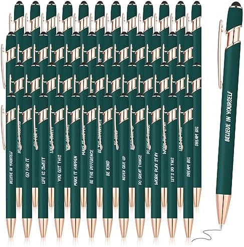 Amazon.com : 30pcs Motivational Pens For Women Inspirational Ballpoint ...