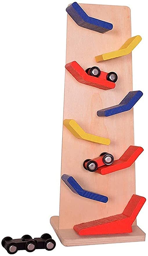 MODERN COLLECTION Wooden Slippery Car Wooden Mini Car-Speed Racing Toy ...