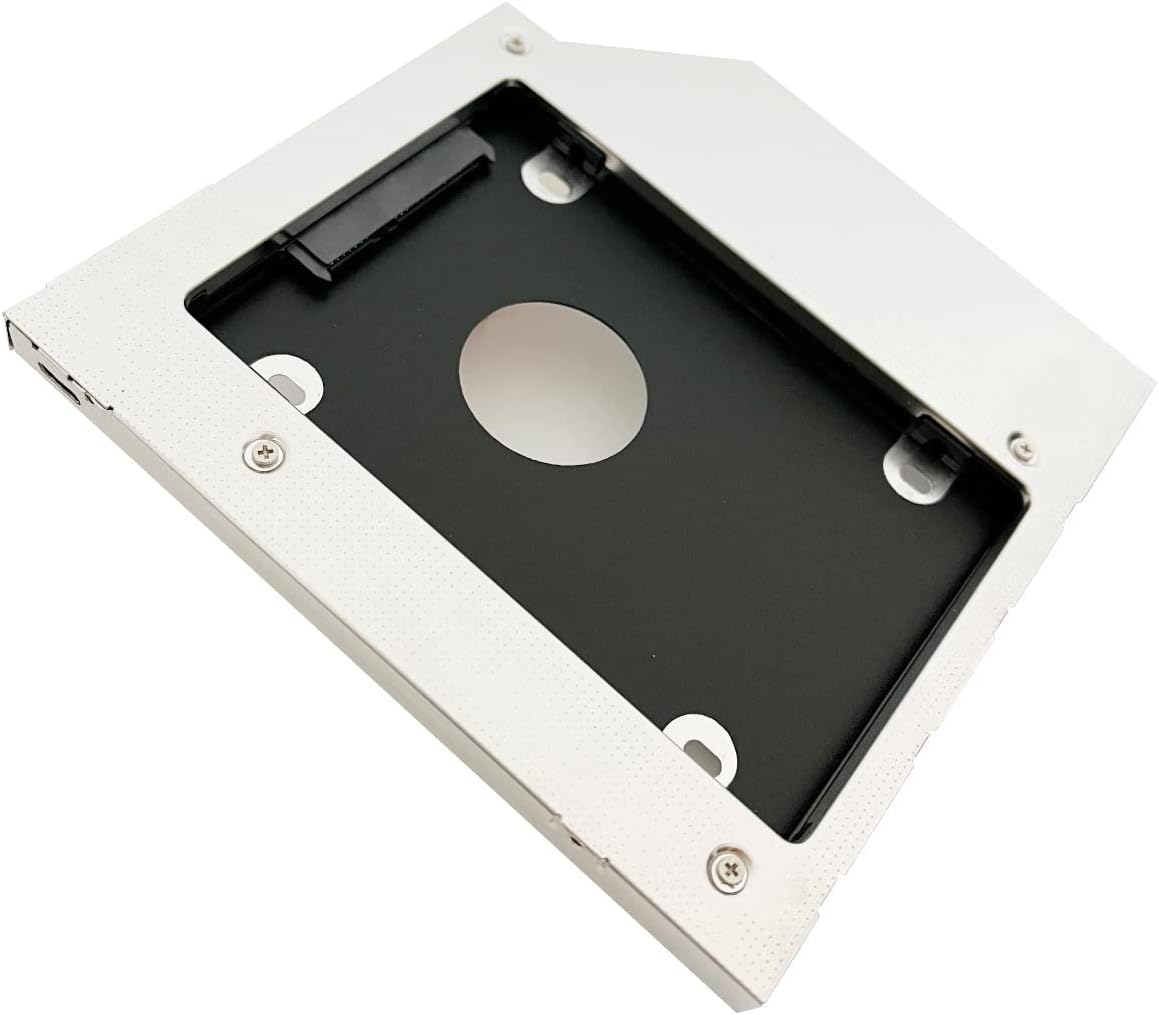 Amazon.com: Universal 9.5mm SATA 2nd SSD HDD Hard Drive Optical Bay ...