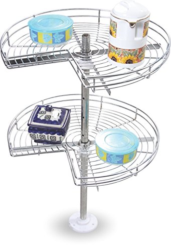 Vinay Two Tier Carousel - Corner Solution 27" : Amazon.in: Home & Kitchen