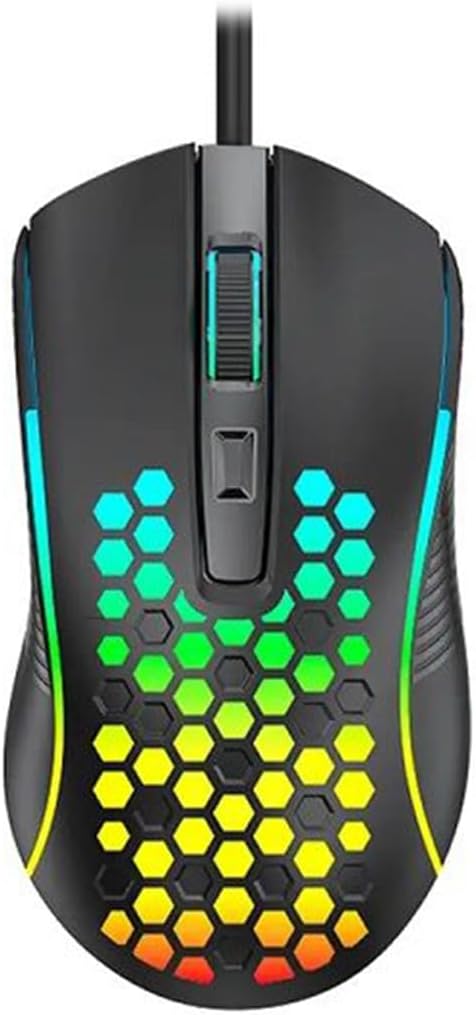 Mouse Gamer RGB Alámbrico | Diseño Ergonómico 800-3600 DPI - Mouse ...