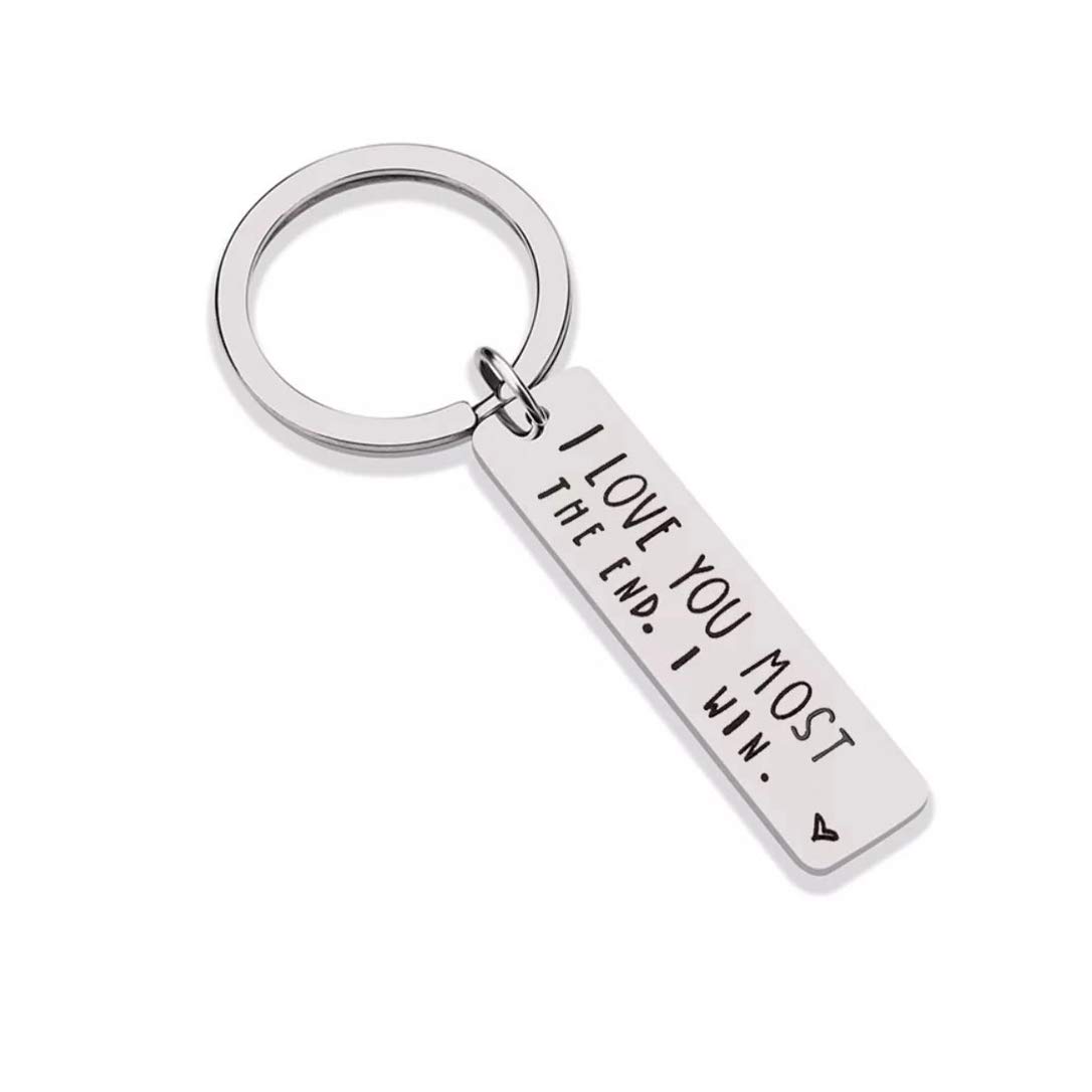 Couple Keychain I Love You Keychain for Boyfriend Girlfriend Husband ...
