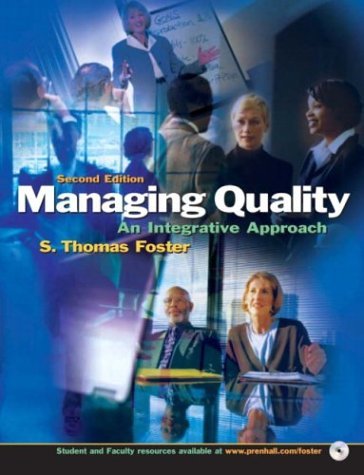 Amazon | Managing Quality: An Integrative Approach | Foster, S. Thomas ...