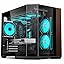 PC Case - Gaming | IONZ APEX Vision - ATX Mid Tower, Dual Chamber with ...