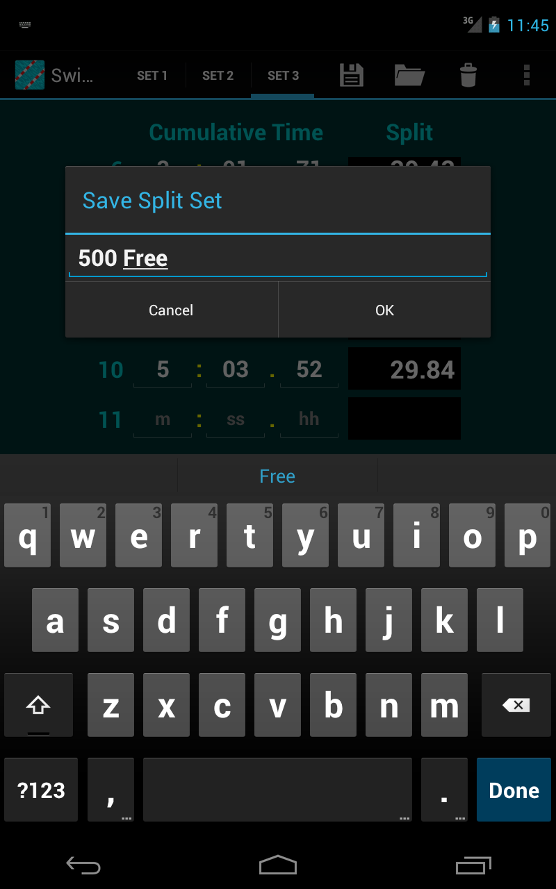 Swim Splitter Split Calculator - App on Amazon Appstore