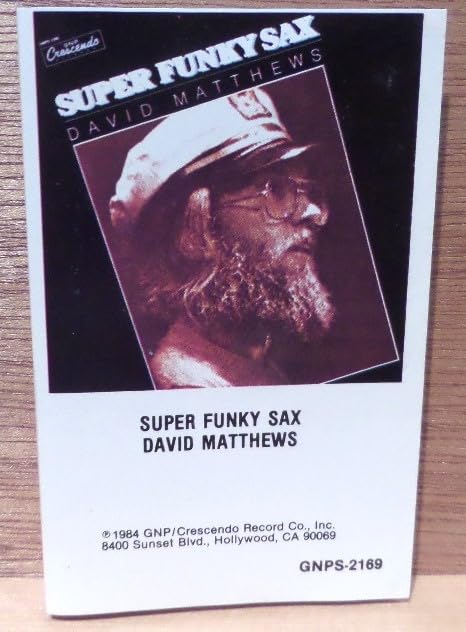 Super Funky Sax: Matthews, David: Amazon.in: Music}
