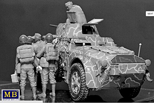 Master Box MB35144 Model Kit Italian Military Men, WWII era - Scale ...