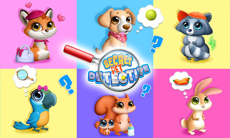 Secret Pet Detective - Hidden Object Games in Virtual Animal City ...