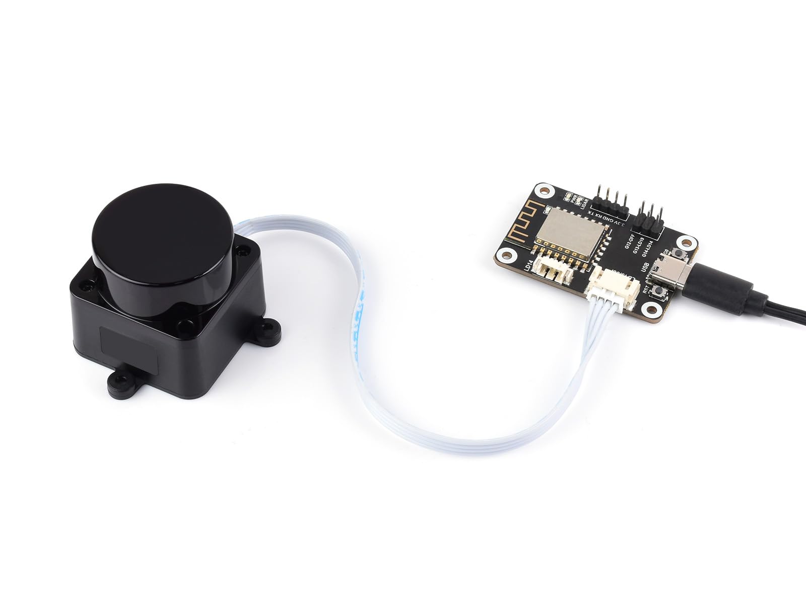 Buy Waveshare DTOF Laser Lidar Sensor STL27L, 360°Omni-Directional ...