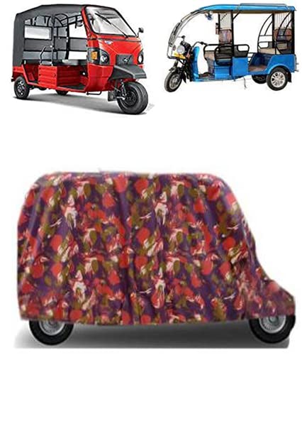 Tamanchi Auto Rickshaw Cover Compatible with All Weather (Elastic, Full ...