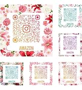 Amazon.com: Custom QR Code Stickers Personalized Design Your Own QR ...