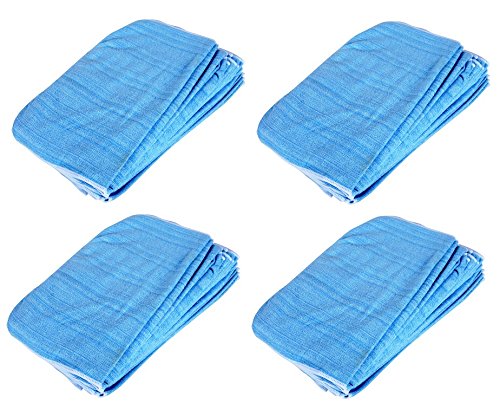 Sheen and Shine Microfiber Multipurpose Cleaning Cloth (100) : Amazon ...
