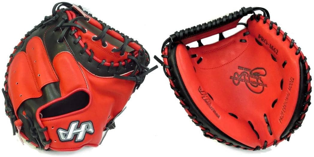 Amazon | ハタケヤマ HATAKEYAMA 軟式キャッチャーミット 捕手用 2023年SS展示会限定品 PRO-M62G 甲斐拓也型 ...