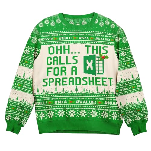 Amazon.com: This Calls For A Spreadsheet - Funny Ugly For Coworkers ...