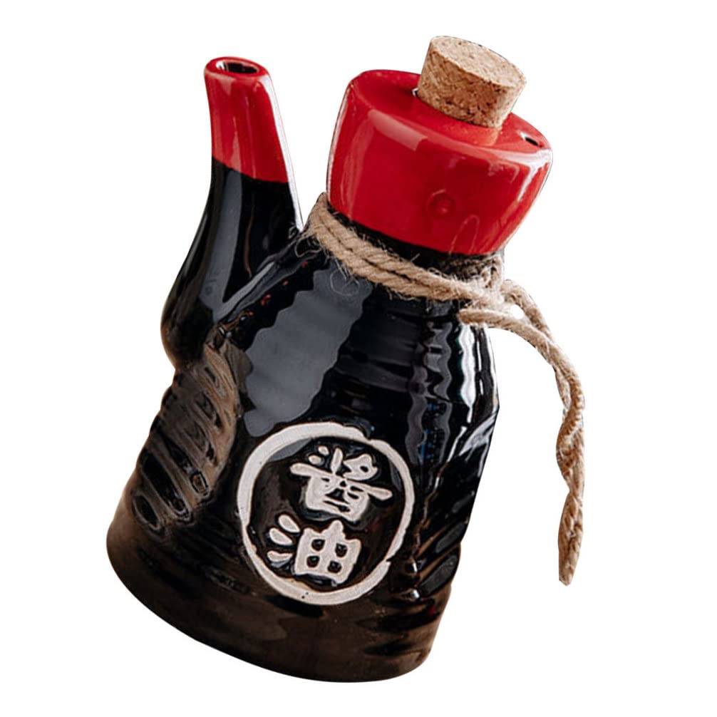 Amazon.com: HANABASS Ceramic Soy Sauce Dispenser With Cork Top Stopper ...