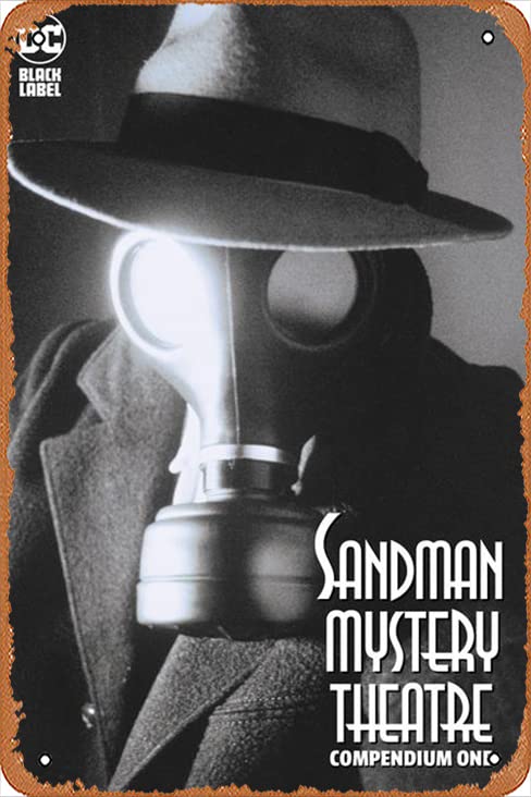 Amazon.com: Muecddoa Retro Classic Cartoon Metal Tin - SANDMAN MYSTERY ...