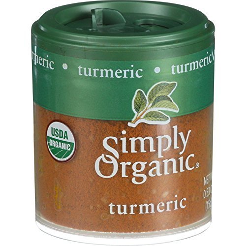 Amazon.com : Simply Organic, Turmeric Root Ground ORGANIC, 0.53 oz ...