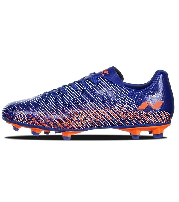 Buy NIVIA PRO Encounter 9.0 Football Shoes for Men (Blue, Orange ...