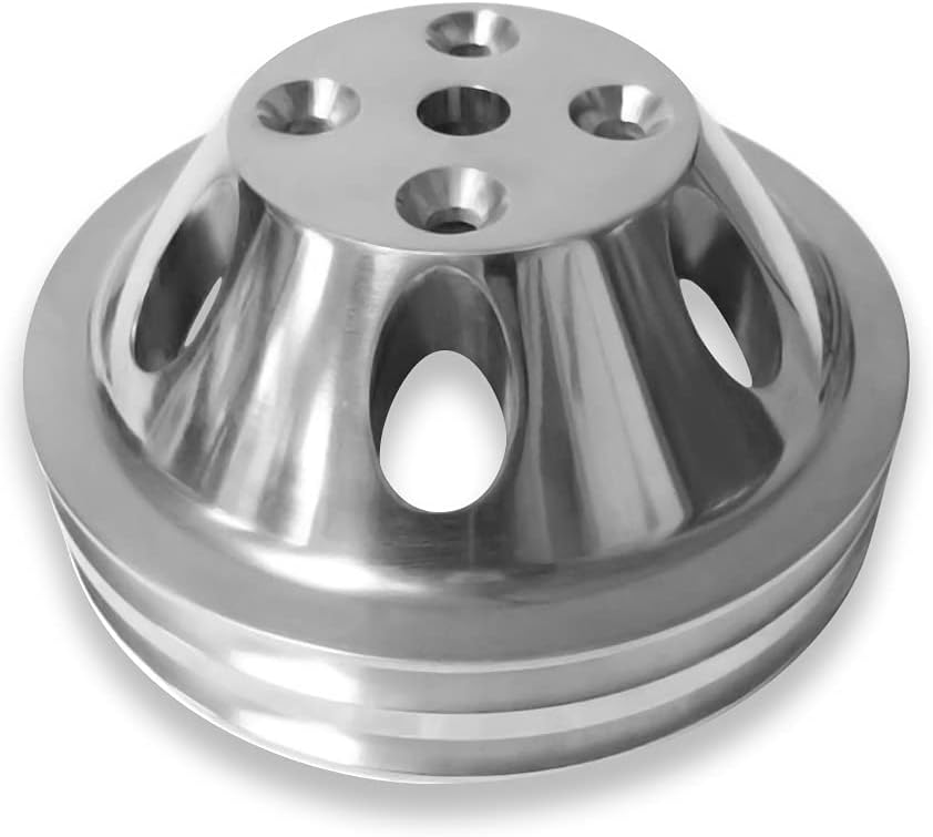 Amazon.com: GSKMOTOR SBC 350 SWP 2 Groove Water Pump Pulley, SWP 2 ...