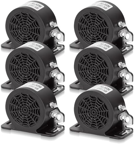 Amazon.com: MIRKOO Backup Alarm 110dB 12V-80V DC Waterproof Industrial ...