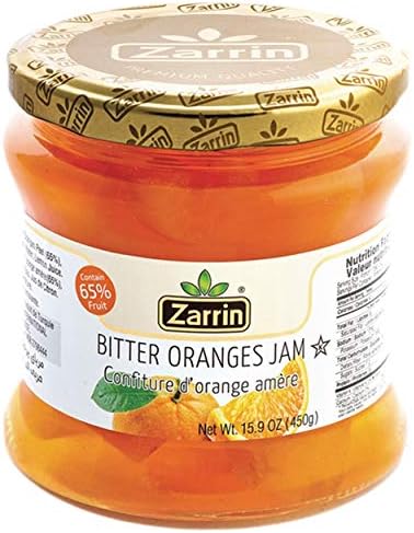 Amazon.com: Zarrin - Bitter Oranges Jam, 15.9 Oz (450g) : Grocery ...