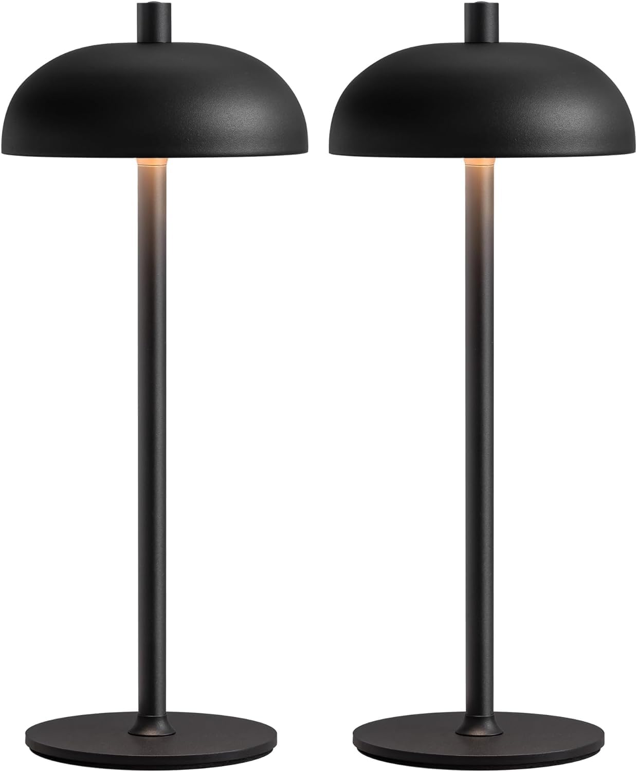 Ophouliy Rechargeable Cordless Table Lamp 2 Pack, Battery Powered Touch ...