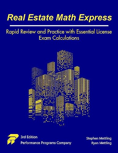 Real Estate Math Express: Rapid Review and Practice with Essential ...