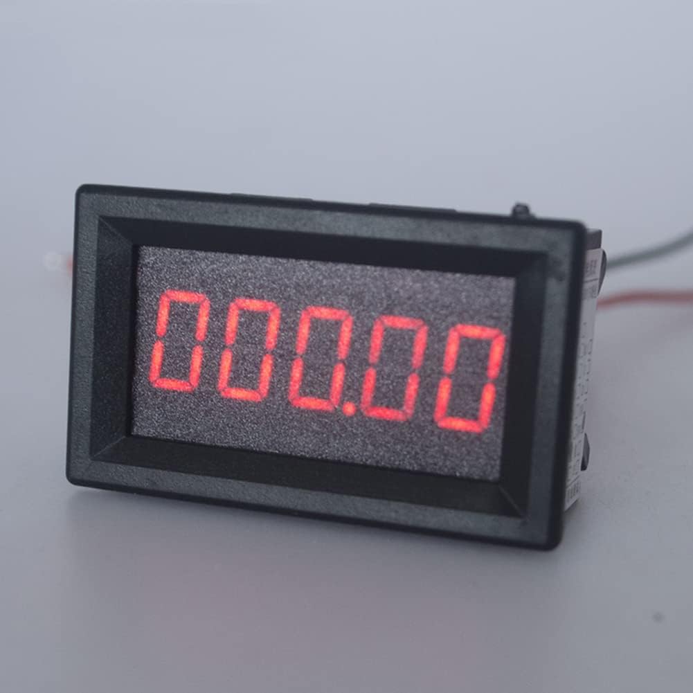 Abnana 0.36 5 Digits 0-3.0000A DC Ammeter Digital Current Panel Meter ...